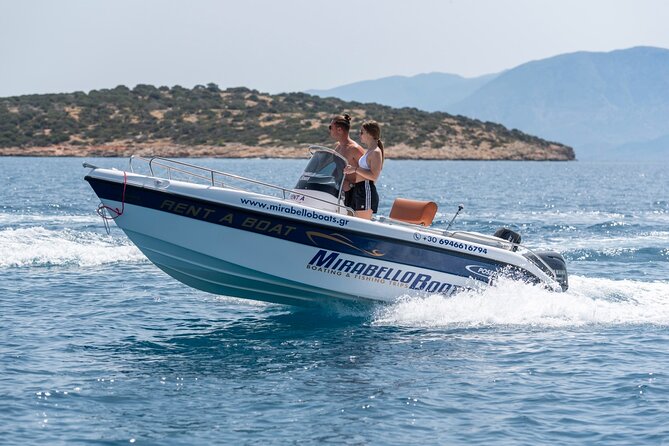 4-Hour Private Boat Rental Without Skipper at Agios Nikolaos - The Sum Up