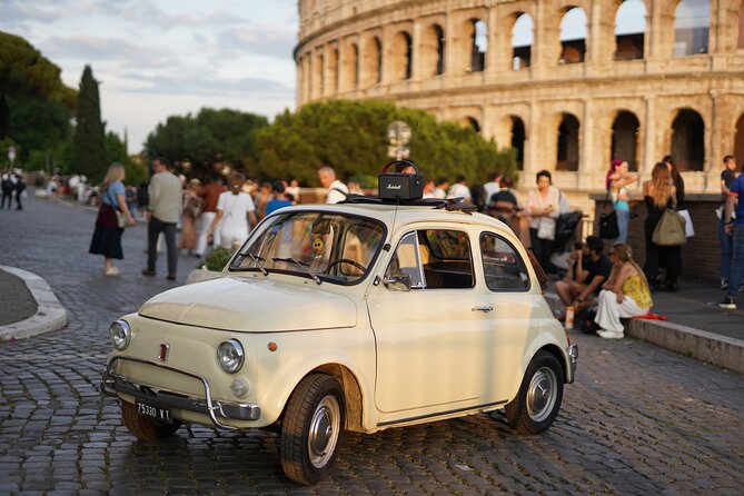 Fiat 500 Retro Car Tour with Professional Photoshoot - Authenticity and Unique Experiences
