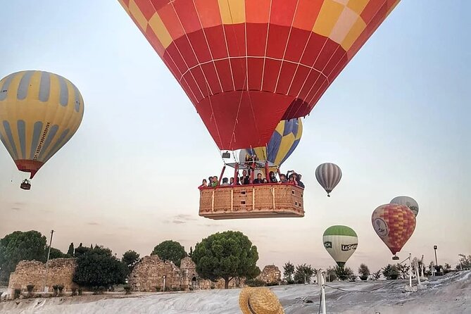 Pamukkale Hot Air Balloon Ride Certificate and 2 Meals in Antalya - Cultural Enrichment: Visiting Hierapolis