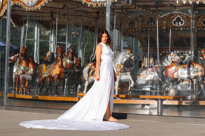 Paris: Professional Flying Dress Photoshoot @jonadress 30 mins - Practical Details & Booking