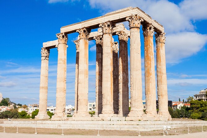 Private Luxury Tour: Athens Acropolis & Iconic City Highlights - Magnificent Monuments: Temple of Olympian Zeus & Panathenaic Stadium