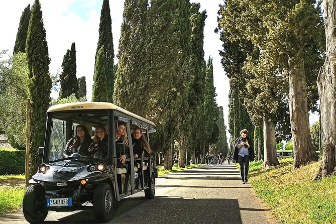Rome: Appian Way Catacombs Guided Tour with Golf Cart Shuttle - Authentic Experiences and Authentic Guides