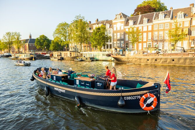 Amsterdam: Guided Open Boat Canal Cruise Including 1 Drink - Practical Details