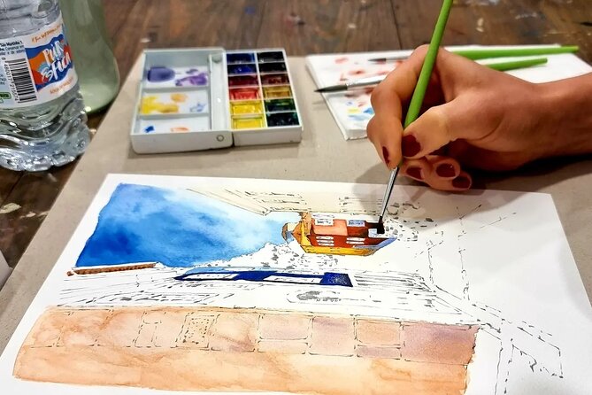Create Watercolour With Hugo do Lago in Porto - Practical Details