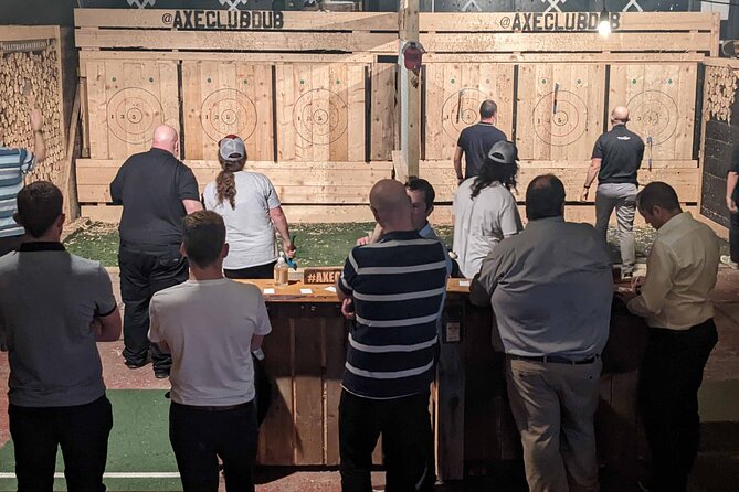 Axe Throwing Open Session (Dublin) 1hr - FAQs