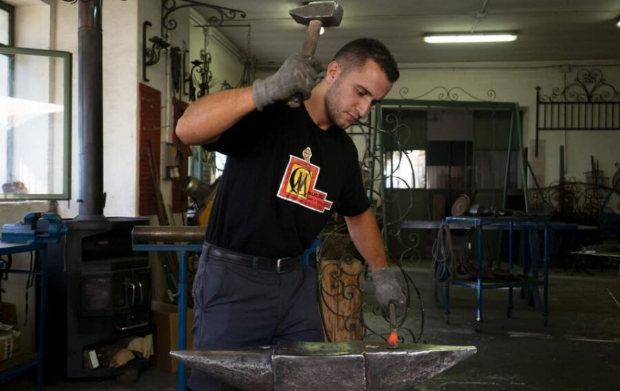 A Day at the Forge: Creating a wrought iron souvenir