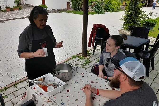 A day with the shepherd milking sheeps and making cheese in the National Park of Abruzzo
