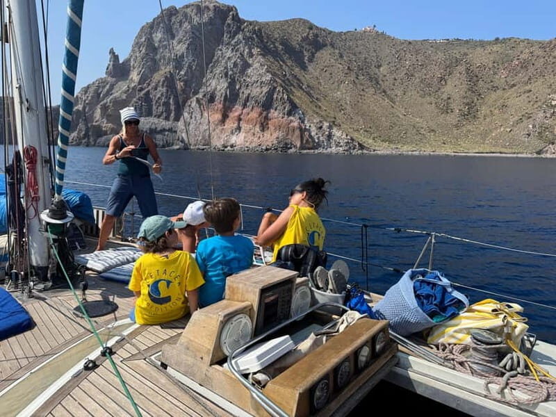 Aeolian Islands: Vela Experience Half Day Boat Tour