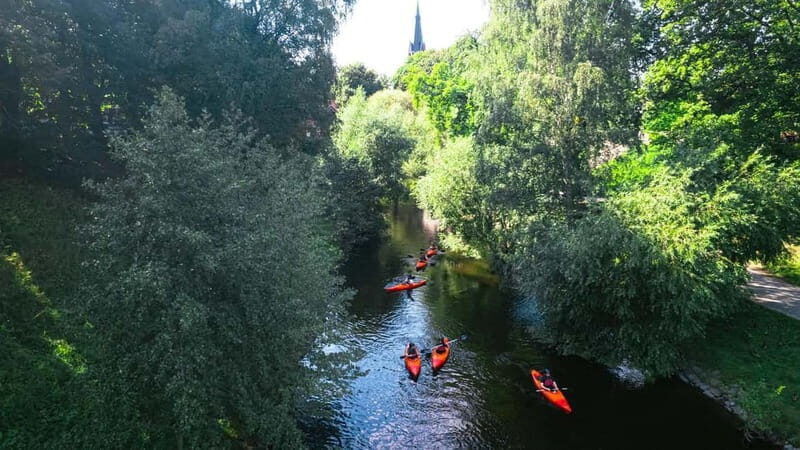Akerselva River: Urban Paddling Adventure Kayak Tour