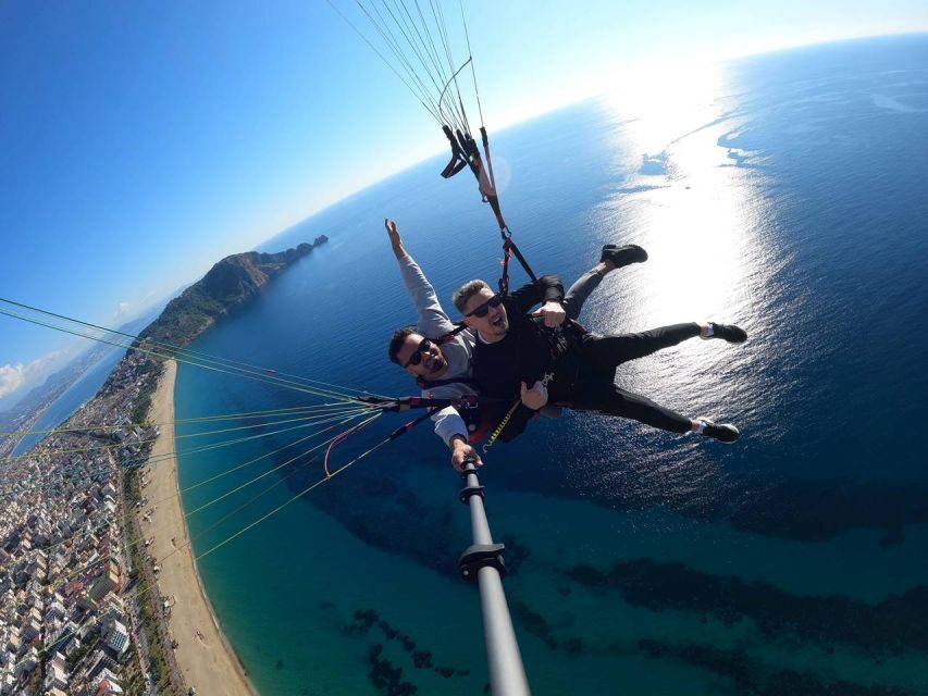 Alanya: Tandem Paragliding with Hotel Pickup