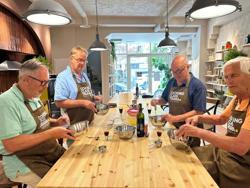 Albanian Food Cooking Class in Tirana