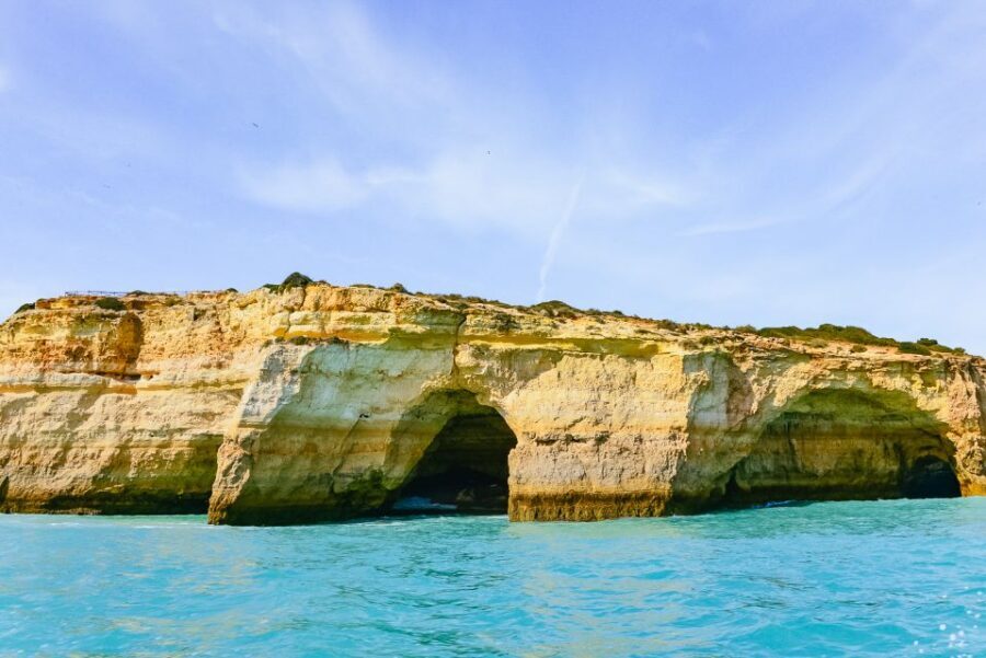 Albufeira: Dolphin Watching and Benagil Cave Boat Cruise