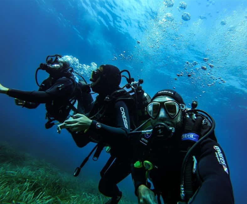 Alghero: Try dive. Scuba diving for beginners.