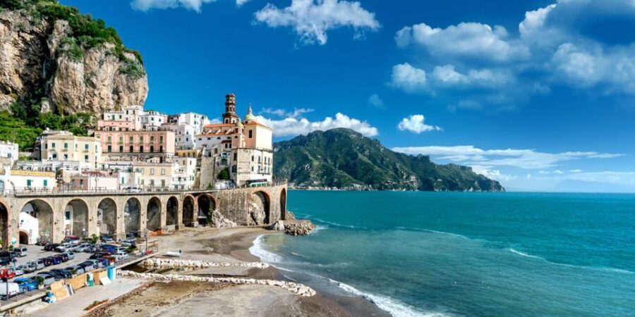 Amalfi Coast by Vintage Fiat 500 or 600