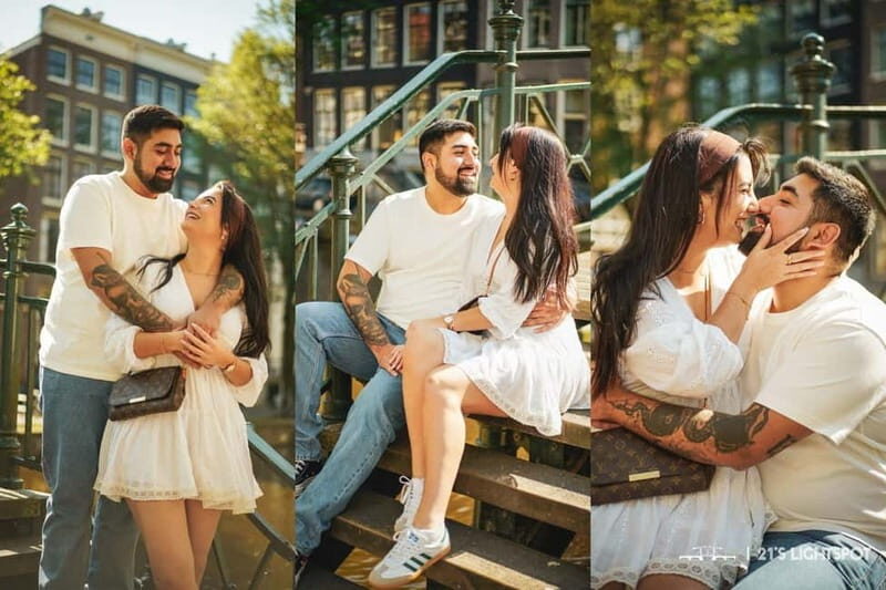 Amsterdam: Private Photoshoot for Couples, Families, or Solo