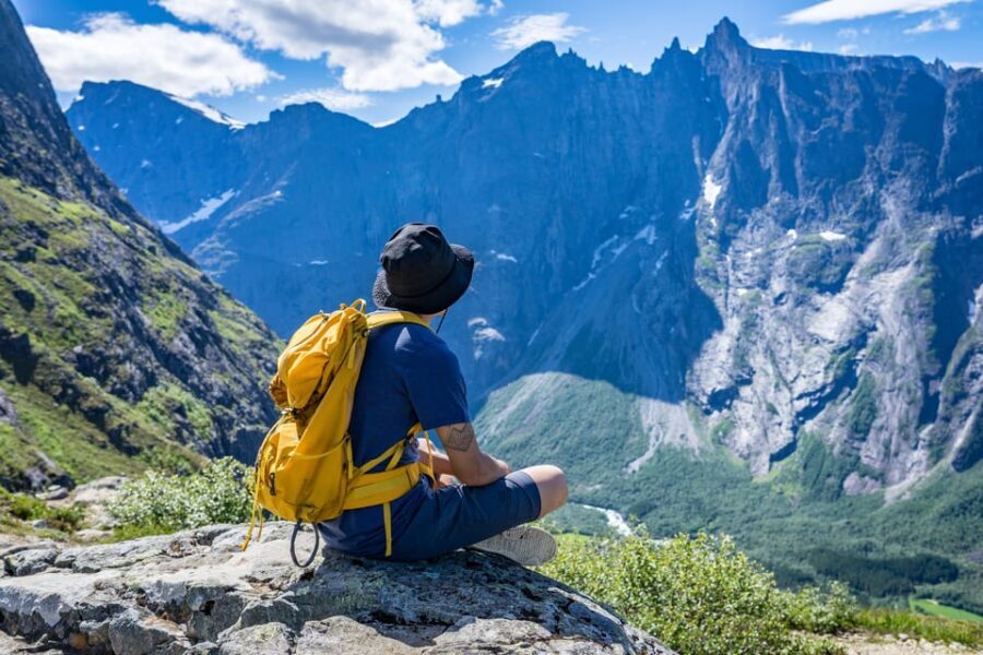 Andalsnes: Bike & Hike Adventure to Litlefjellet Summit