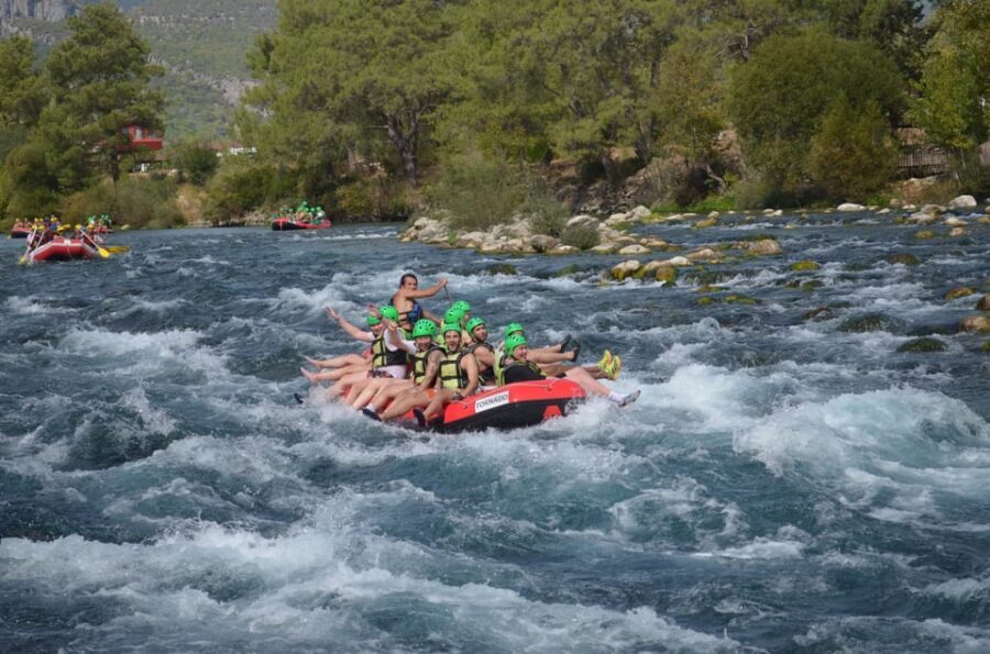Antalya: Canyoning, Rafting, Quad, Jeep & Zipline with Lunch