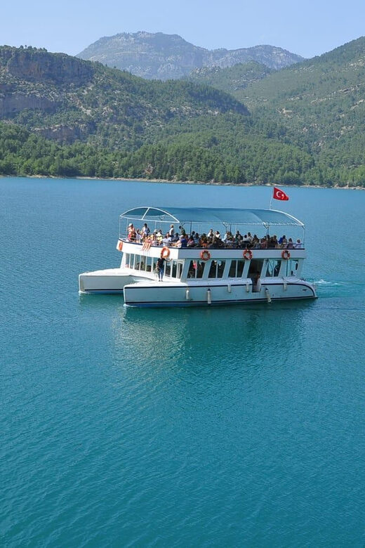 Antalya: Green Canyon Boat Trip with Lunch & Soft Drinks