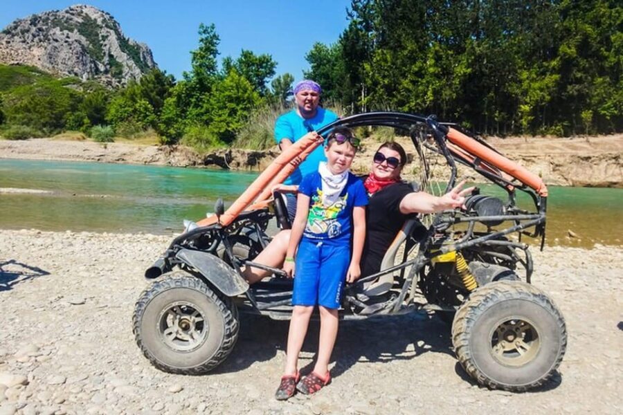 Antalya: Rafting with Lunch and Zipline/ATV or Jeep Option