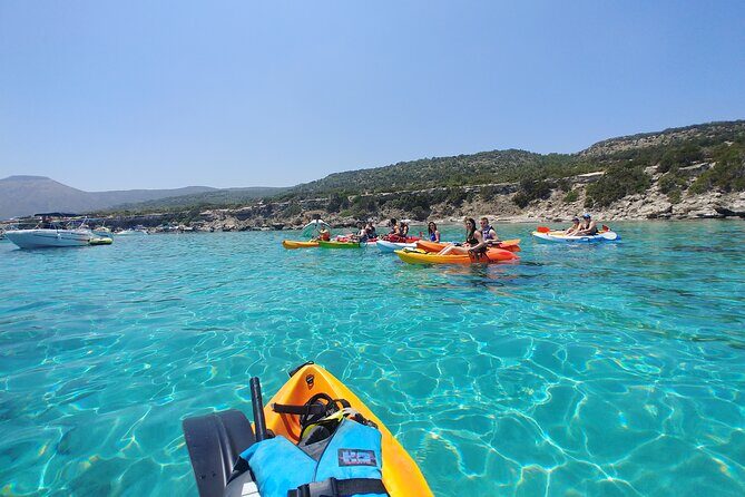 Aphrodite Kayak Experience with Guide and Free photos included