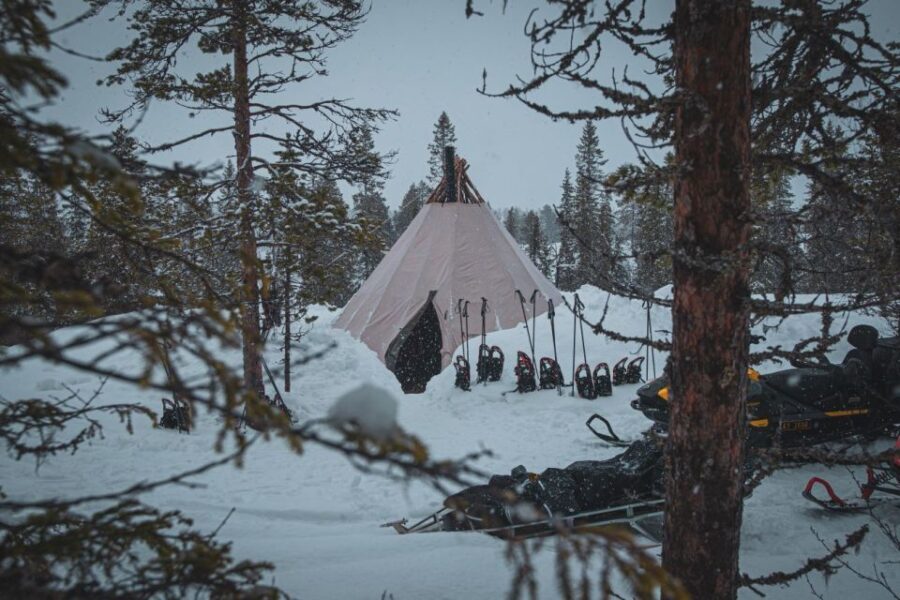Arctic Adventure: Northern Lights Hunting with Snowmobiles