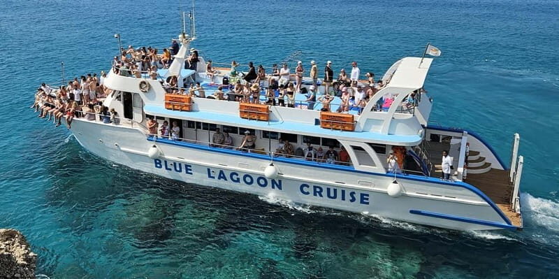 Ayia Napa: Blue Lagoon & Turtle Cruise with Optional Lunch