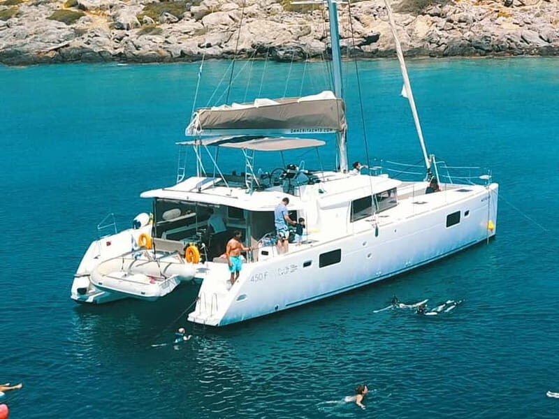 Ayia Napa: Premium Catamaran Sailing Cruise with Lunch