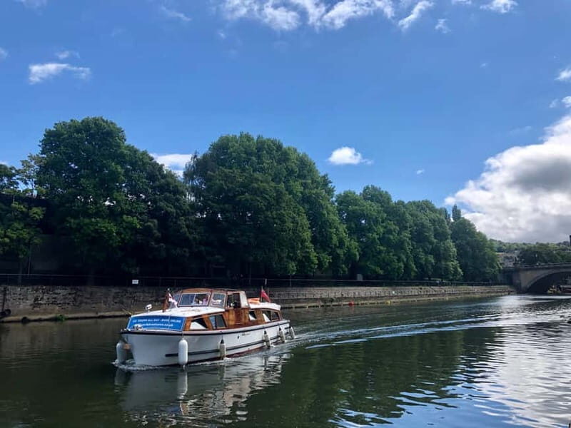 Bath: 25-Minute City Boat Trip to Pulteney Bridge