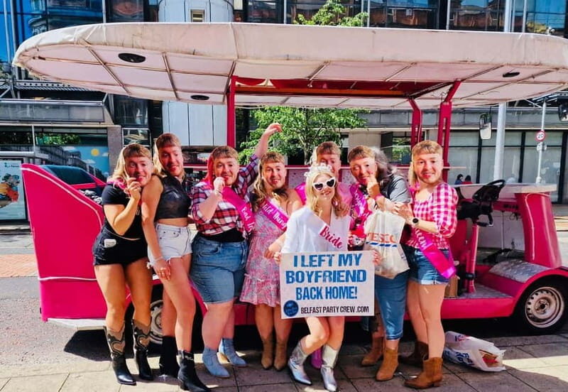 Belfast: 2-Hour Pub Golf Tour on Party Bike