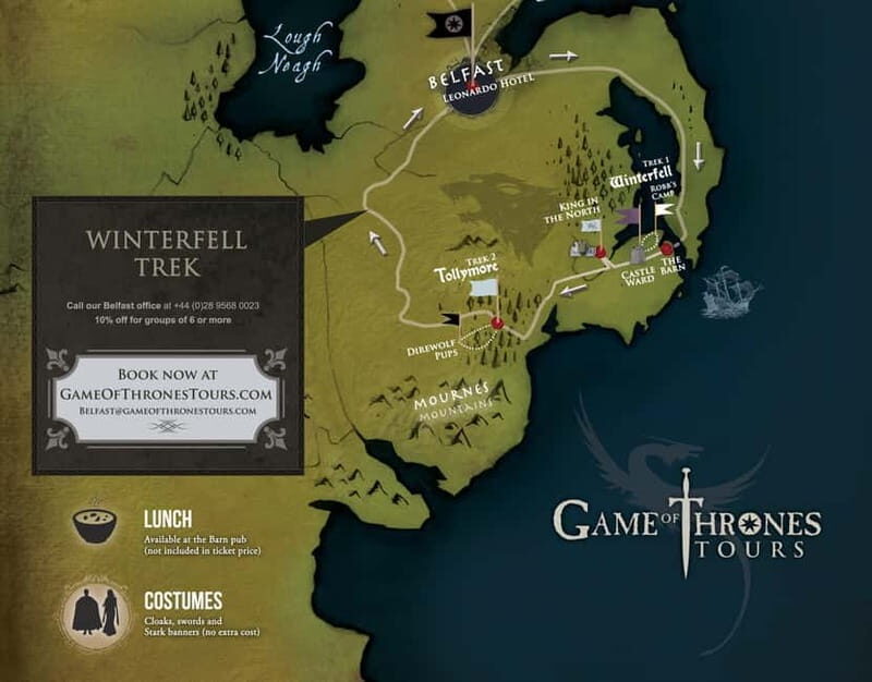 Belfast: Game of Thrones Winterfell Locations Tour - The Experience — Why It Works