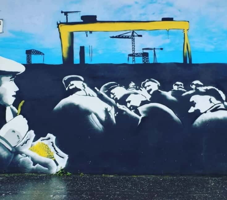 Belfast: Murals Taxi Tour
