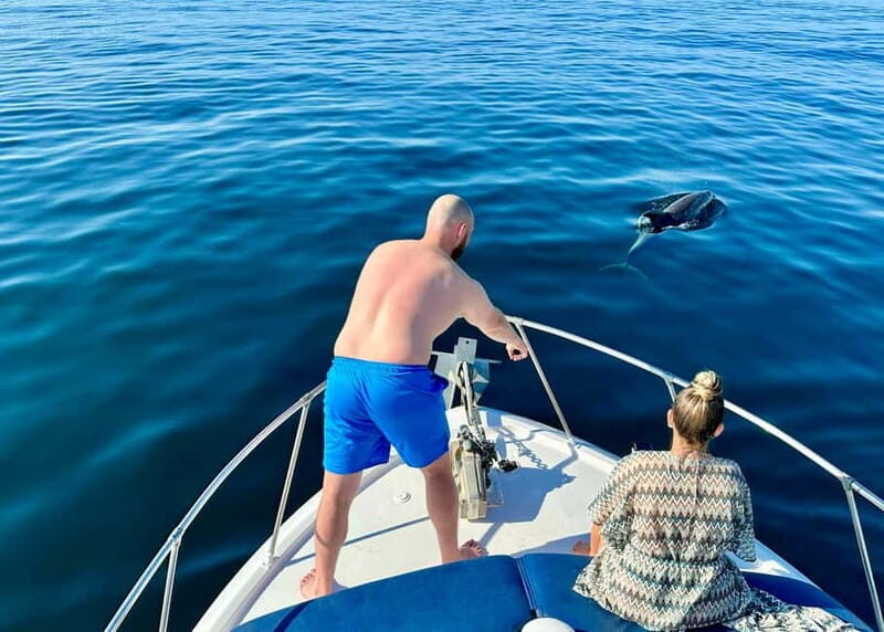Benalmádena Boat Tour with Snorkeling, Water Slide and Lunch