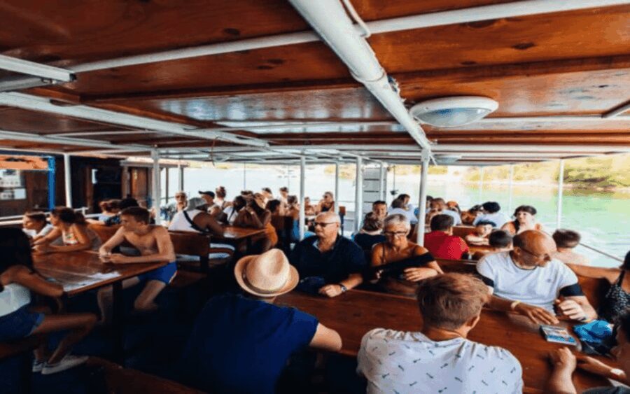 Blue Lagoon Boat Tour from Trogir with Lunch and Drinks