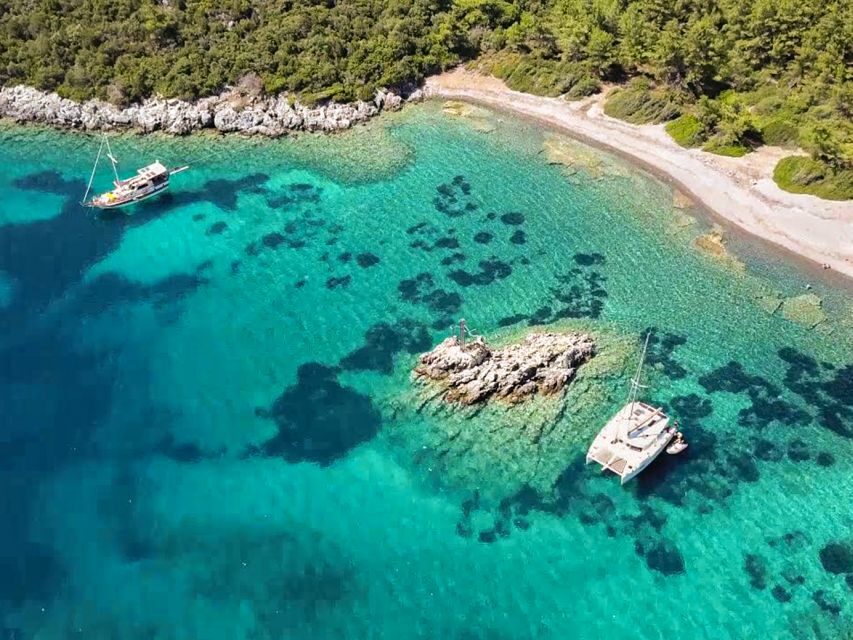 Bodrum: Orak Island Boat Tour with Swim Stops and Lunch
