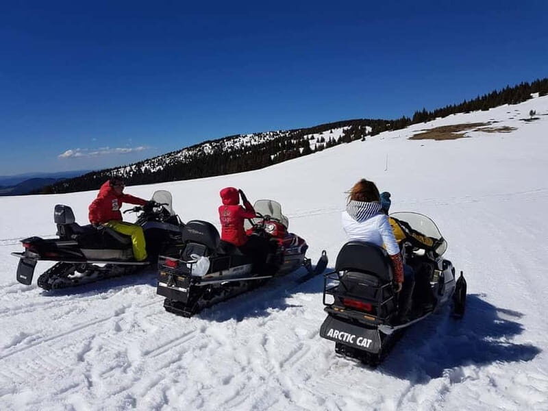 Borovets: Deposit for Snowmobile Safari with Instructor