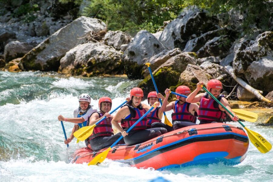 Bovec: Soa River Whitewater Rafting