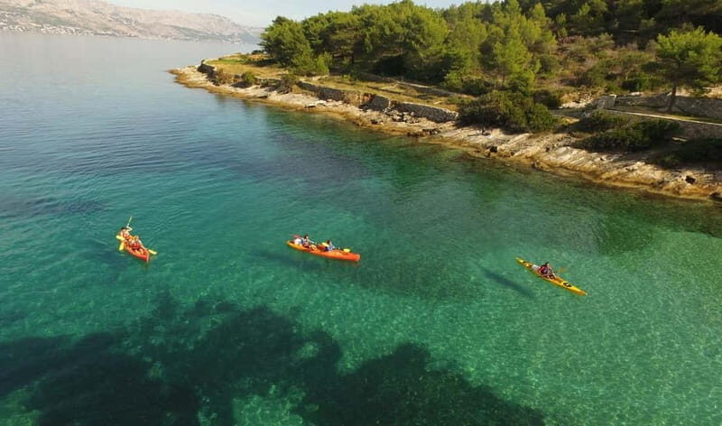 Brac Island: Postira to Lovreina (St.Lovre) Sea kayaking
