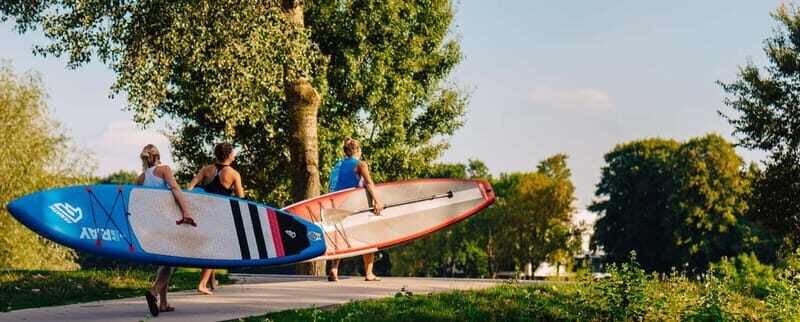 Bremen: 3-Hour SUP Paddleboard Rental on Werdersee Lake