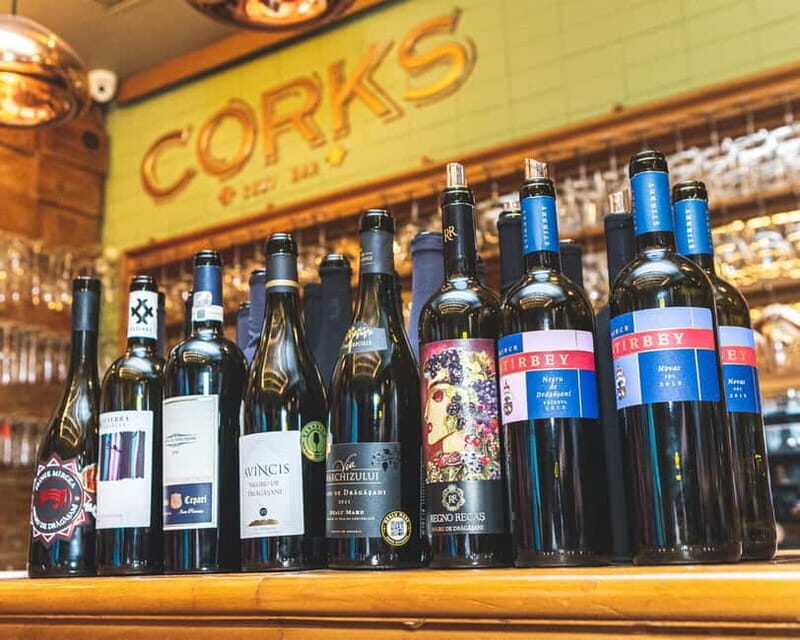 Bucharest: Romanian Wine Tasting Experience at Corks