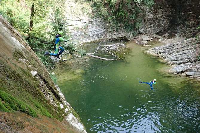 Canyoning "Vione" - advanced Canyoningtour also for sportive beginner - Introduction