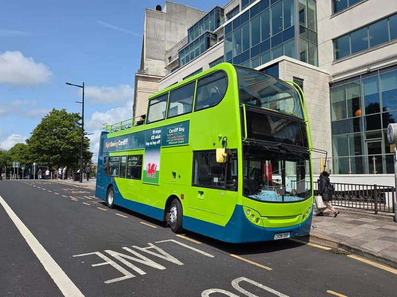 Cardiff: City Sightseeing Open-Top Bus Hop-On, Hop-Off Tour
