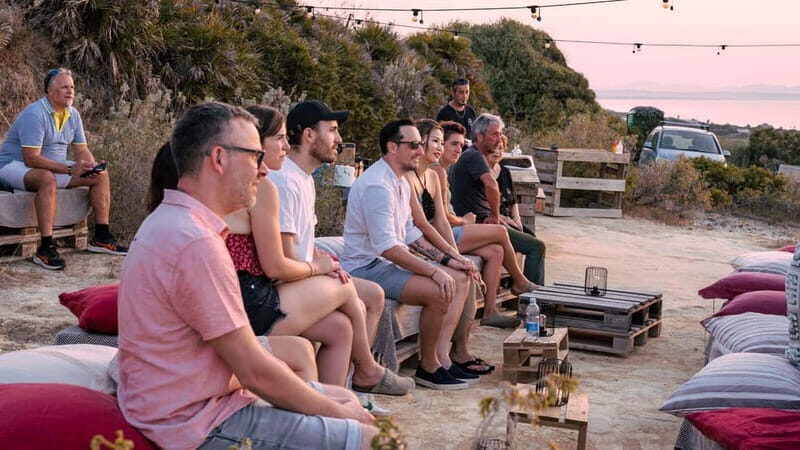 Castelsardo: picnic in an estate with sea view