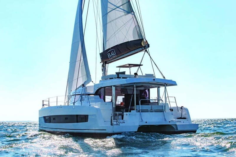 Catamaran lunch and swim in Palermo