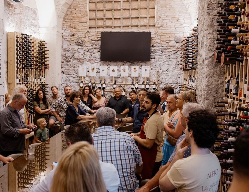 Catania: Volcanic Wine Tasting in a Metropolitan Market