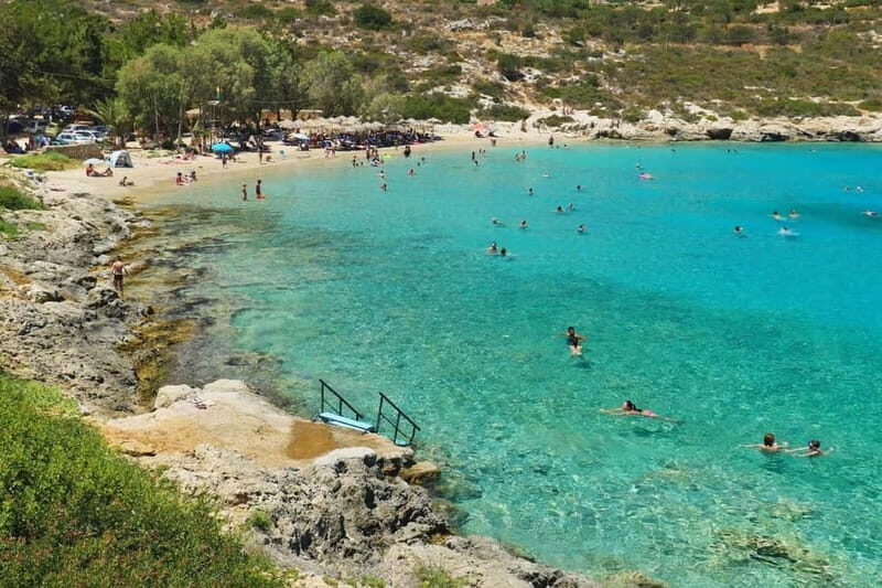 Chania: Catamaran Experience to Marathi Beach