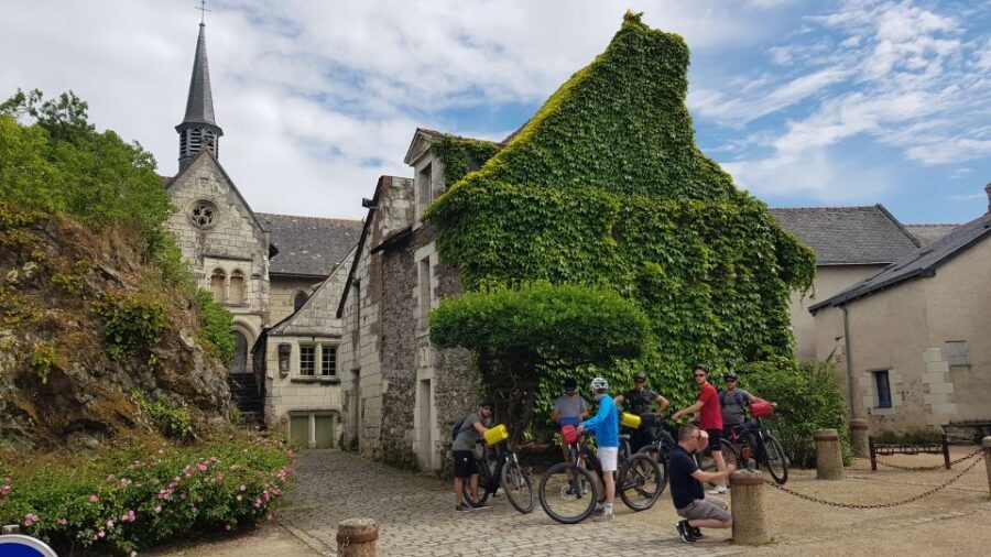 Chinon: Bicycle Tour of Saumur Wineries with Picnic Lunch