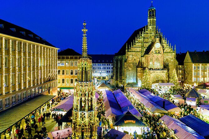 Christmas Markets: Nuremberg and Regensburg Tour from Munich