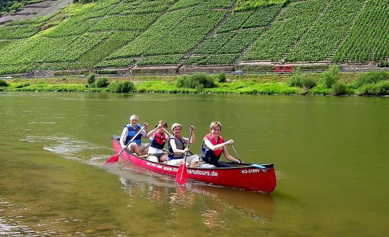 Cochem, Mosel: Mit dem Kanu zum Winzer