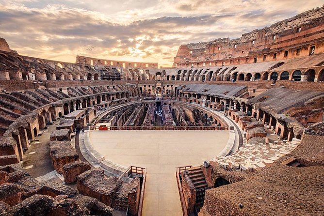 Colosseum Arena Floor with Roman Forum and Palatine Hill Tour - Key Points
