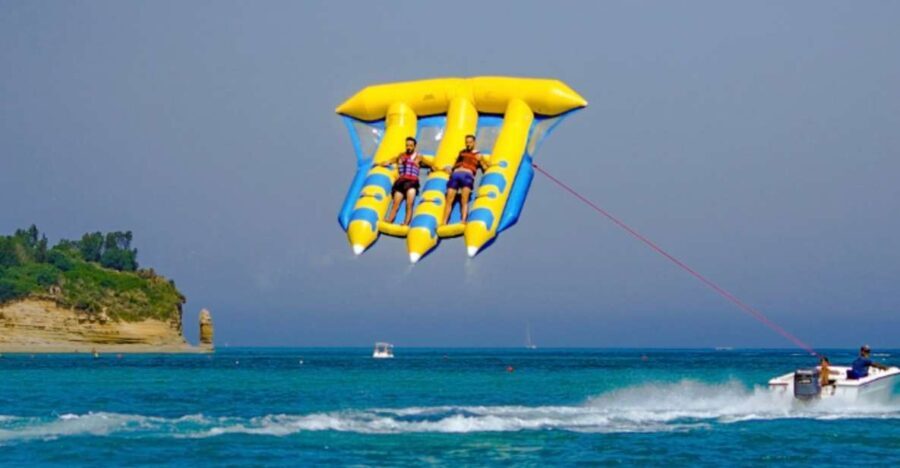 Corfu: Sidari Watersports Fly Fish tubing ride